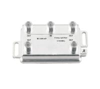 China 5-1000MHz 6 Way Cable Splitter CATV Satellite Splitter For Indoor Use for sale
