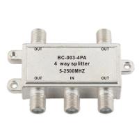 China Highfly Splitter CATV 1x4 Satellite Multiswitch Indoor 2500MHz SMATV Splitter for sale