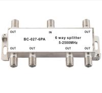 China Highfly 6 Way Catv Splitter Multiswitch 5-2500mhz Satellite Smatv Splitter for sale