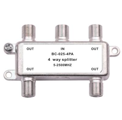 China CATV Smatv Splitter 4 Way Satellite Multi Switch 5-2500mhz For Cable TV for sale