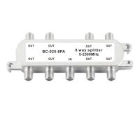 China 6 Way CATV Satellite Multiswitch 5-2500MHz SMATV Splitter Indoor for sale