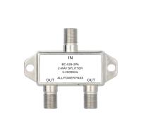 China Highfly 2 way Catv splitters 5-2500mhz Satellite Smatv Splitter for sale