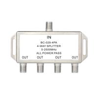 China Highfly 2 way Catv splitters 5-2500mhz Satellite Smatv Splitter for sale