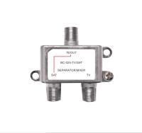 China SAT TV Antenna Diplexer Connector Mixer 5-2500MHz 75ohm F Type Female for sale
