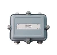 China Waterproof CATV Outdoor Tap Splitter 2 Way 5-1000MHz Power Passing 12A 60V for sale