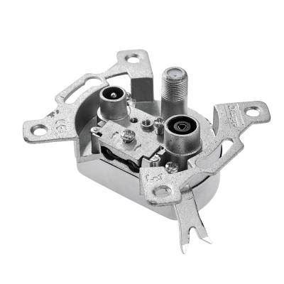 China Advanced SAT Wall Socket Plastic Panel Casting Housing Component FIO Female 5-1000MHz for sale