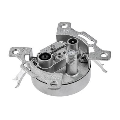 China Plastic Panel SAT Wall Socket FIO Female 5-1000MHz CATV Radio Socket for sale
