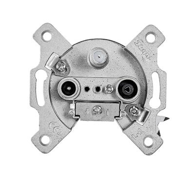 China Residential TV Sat Socket CATV Lightweight Small Volume FIO Wall Socket for sale