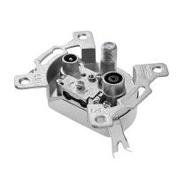 China Lightweight SAT Wall Socket Plastic Panel Casting Housing Component FIO Female TV FM for sale