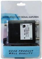 China Highfly STA-102 2 Way CATV TV Signal Amplifier 47-862 MHz 23 dB Gain for sale