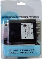 China Highfly STA-103 CATV Signal Amplifier 47-862MHz 20dB Gain 3 Way TV Amplifier for sale