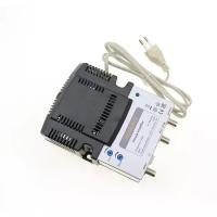 China 5W 34dB CATV Antenna Amplifier 47-862MHz Indoor Signal Booster for Home Cable TV for sale
