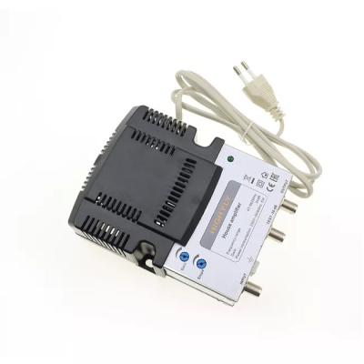China 5W 34dB CATV Antenna Amplifier 47-862MHz Indoor Signal Booster for Home Cable TV for sale