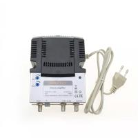 China 5W 34dB CATV Antenna Amplifier 47-862MHz Indoor Signal Booster for Home Cable TV for sale