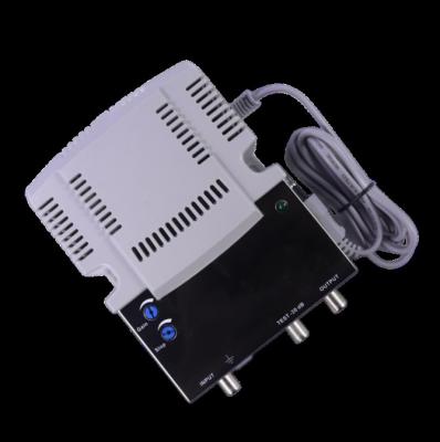 China High Fly 5W 47-862MHz UHF FM Indoor TV Signal Booster 34dB Gain Cable Antenna Amplifier for sale