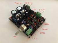 China 315mV DC-600kHz HiFi Pre-Tone Audio Amplifier Board PCB 100x65mm for sale