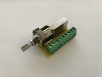 China 53x33mm TV Antenna Circuit Board 2 to 1 Audio Signal Switcher PCB for sale