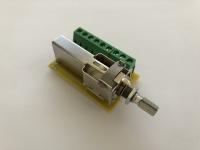 China 53x33mm TV Antenna Circuit Board 2 to 1 Audio Signal Switcher PCB for sale
