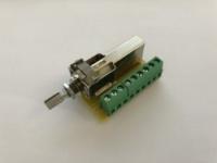 China 53x33mm TV Antenna Circuit Board 2 to 1 Audio Signal Switcher PCB for sale