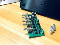 China Adjustable Audio Amplifier Circuit Board 24DB Low Pass USA-B2 AWCS Amp Boards PCBA for sale