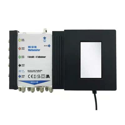 China 95 dBuV Cascade Power Supply 12V 1A Satellite Multiswitch 5 in 8 Out 2150MHz for sale