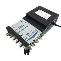 China 95 dBuV Cascade Power Supply 12V 1A Satellite Multiswitch 5 in 8 Out 2150MHz for sale