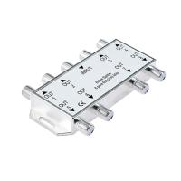 China Zinc Alloy 8 Way Satellite Splitter 2150 MHz Active TV Signal Distribution System for sale