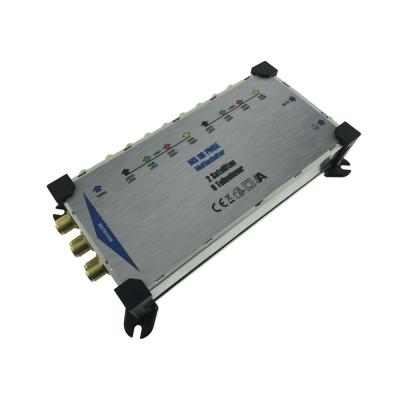 China Reusable Satellite TV Multiswitch MS96-PMSE 9 In 6 Out Satellite TV System for sale
