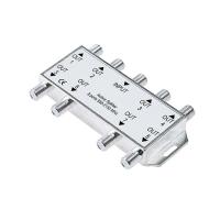 China 8 Port Satellite Active Splitter Zinc Alloy 950-2150 MHz TV CATV Cable Splitter for sale