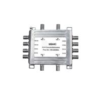 China Professional durable signal MS44C 4 in 4 outputs 2 dB 12-20VDC satellite multi switch for sale