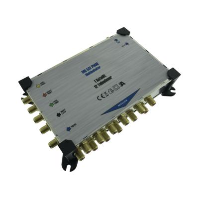 China Professional Satellite Multiswitch MS512-PMSE 5 in 12 Out 88MHz 790MHz for TV System for sale