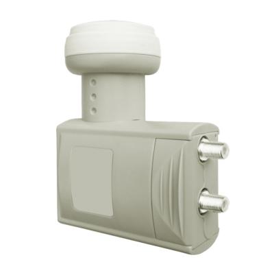 China 4K Ku-Band Twin LNB Universal LNBF High Gain 0.1dB Noise Figure Satellite TV for sale