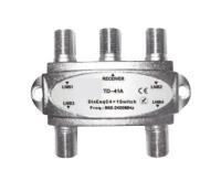 China Highfly 4x1 DiSEqC Satellite Switch 950-2400MHz 4 In 1 LNB System for sale