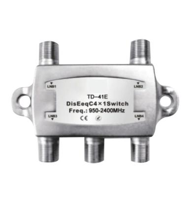 China Durable Multi Satellite Switch 4 In 1 Diseqc Satellite Switch System for sale