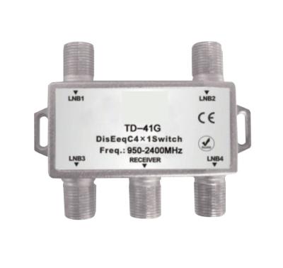 China 4 In 1 Multi Satellite Switch 950-2400MHz Satellite System 10 MA for sale