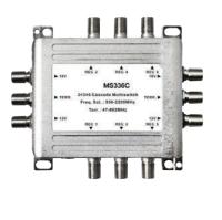 China MS226C Satellite TV Multiswitch 47-862 MHz 3 Inputs 6 User Outputs for sale
