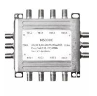 China MS338C Multi Switch For Satellite TV 47-862 MHz 3 Inputs 8 User Outputs for sale