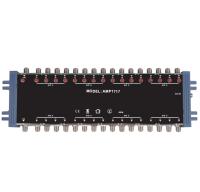China Highfly 17x17 Satellite Multiswitch Amplifier 47-800MHz Indoor Digital TV Signal for sale