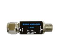 China TV In Line Amplifier 5-900 MHz Indoor Signal Booster for Satellite TV System for sale