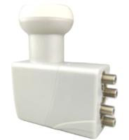 China HighFly 2024A Ku Band Quad LNB Digital Satellite TV High Gain 1080 Universal for sale
