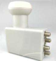 China HighFly 2024A Ku Band Quad LNB Digital Satellite TV High Gain 1080 Universal for sale