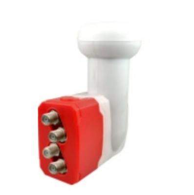 China HighFly Universal Ku Band Quad LNB 2804A Satellite TV High Gain 1080 for sale