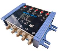 China Metal Casing Satellite Signal Amplifier 5X5 Gain And Slop Adjustable for sale