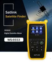 China HD Satellite TV Signal Finder DVB-S2 950MHz-2150MHz WS 6933 Digital Satellite Meter for sale