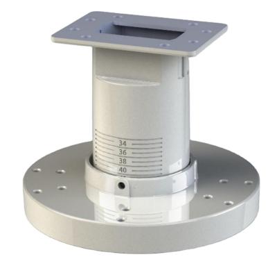 China 3.4-4.2GHz Digital Satellite Systems Assembly C Band Single Polarized Feeder for sale