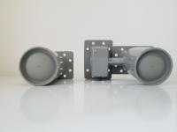 China Engineering Satellite TV Systems Custom Assembly C Band Single Polarized Feeder for sale