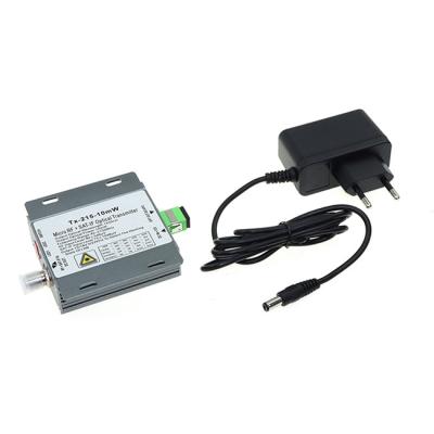 China Active Fiber Optical Transmitter Wide Frequency Range Satellite Signal Fiber AGC FTTH for sale