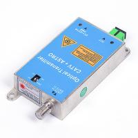 China 1550nm Micro CATV Satellite Fiber Optical Transmitter Freq Band 1310nm FTTH for sale
