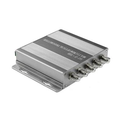China 1550 RF Fiber Optical Transmitter Small Size Satellite Network Connection for sale