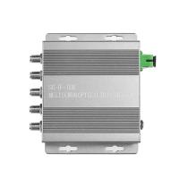 China 1550 RF Fiber Optical Transmitter Small Size Satellite Network Connection for sale